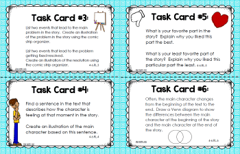 Task Cards: How are you using them in your middle school ELA class?