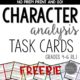 Test Prep Favorite: Character Analysis Task Cards