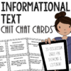 Student Conversation about Text in the Classroom Using Chit Chat Cards