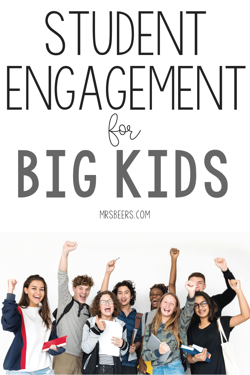 Student Engagement for BIG KIDS!