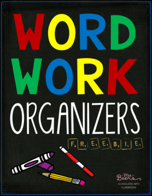 ELA Word Work FUN for BIG KIDS