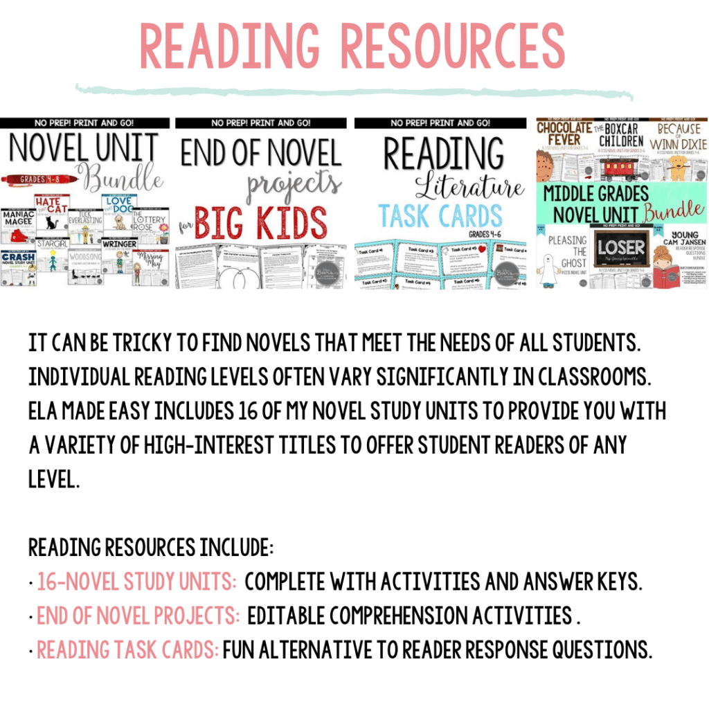 ELA Made Easy: Full Year Lesson Plan Bundle - Mrs. Beers Language Arts ...