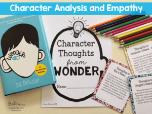 Teaching Character Analysis and Empathy with this Wonder Novel Unit ...