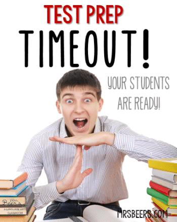 ELA Test Prep TIMEOUT! Your Students are READY!