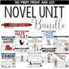 Novel Study Unit Bundle for Grades 4-8 - Mrs. Beers Language Arts Classroom