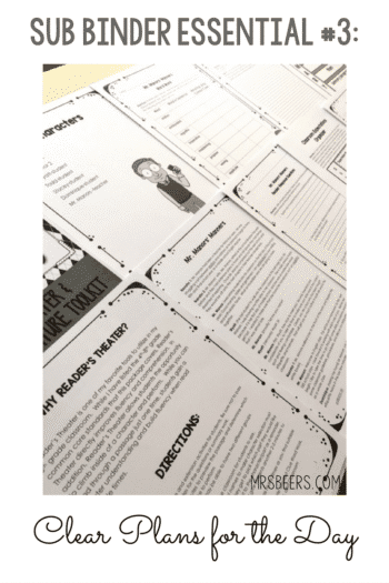 ELA Sub Plans (Made Easy!) for Middle School