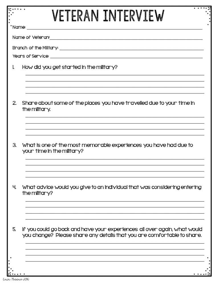 Remembering Our Veterans: ELA Lesson Plan Ideas