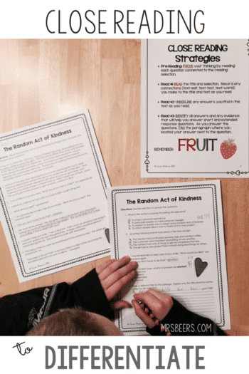 5 Tips for Teaching Close Reading