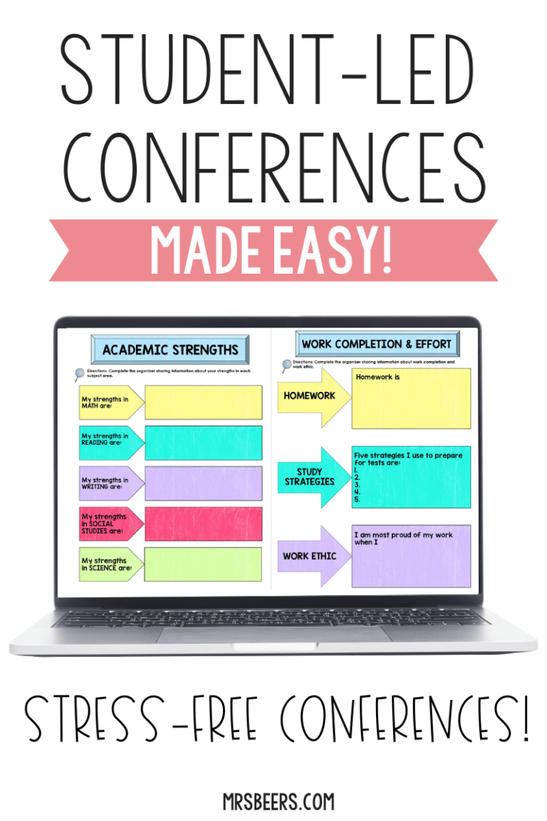 Student Led Conferences Made Easy! (For PARENTS and TEACHERS)