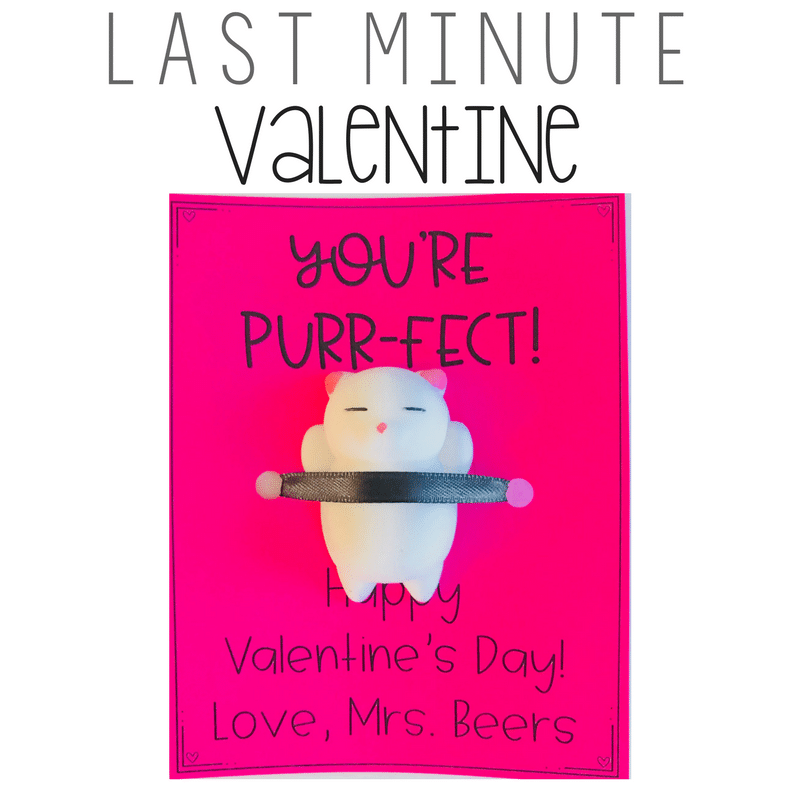 Last Minute Valentine Classroom Ideas