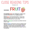 5 Tips for Teaching Close Reading