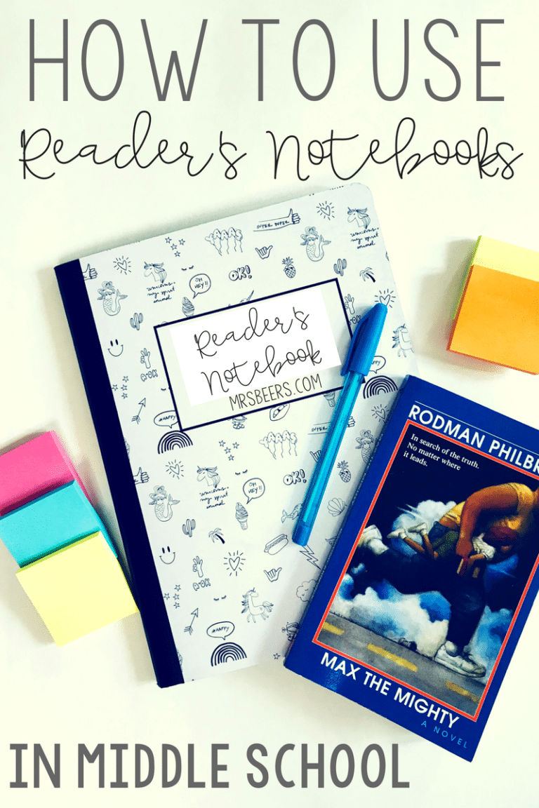 How to Use Reader's Notebooks in the Middle School Classroom