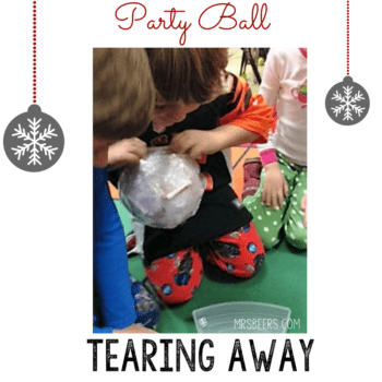 Classroom Party Game! "UNWRAP A PARTY BALL"