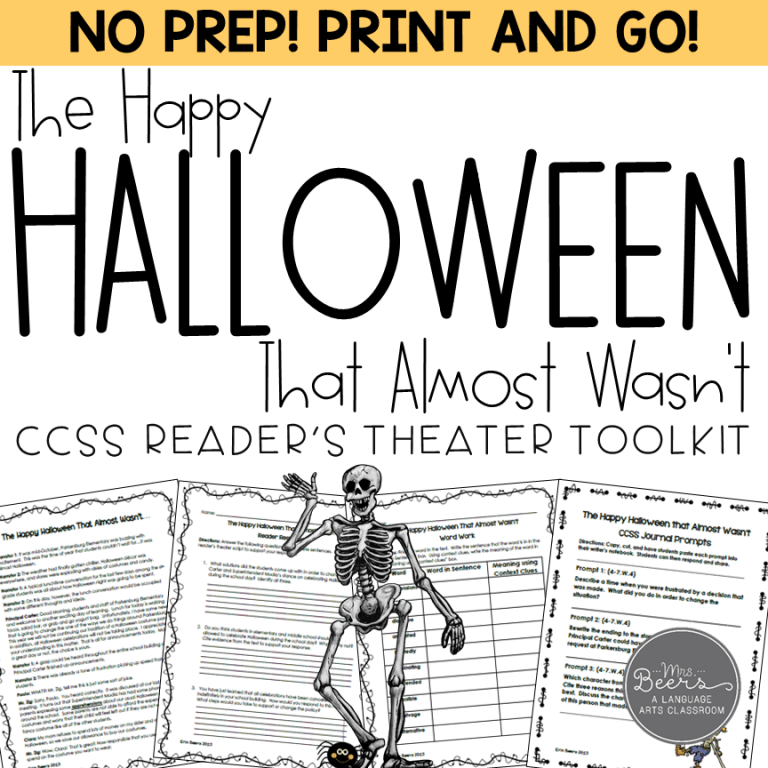 Halloween Classroom Activities for BIG KIDS!