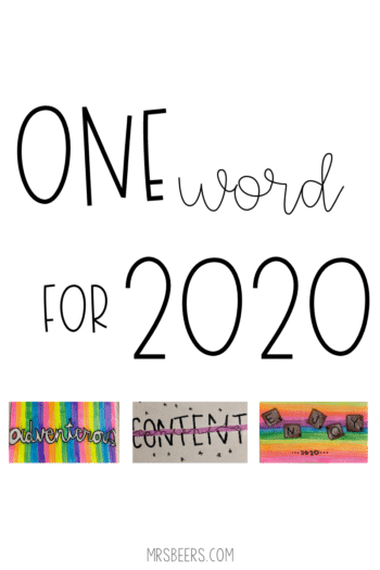 One Word for the New Year!