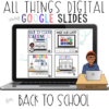 Back to School Digital Activities for ELA Classrooms