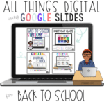 Back to School Digital Activities for ELA Classrooms
