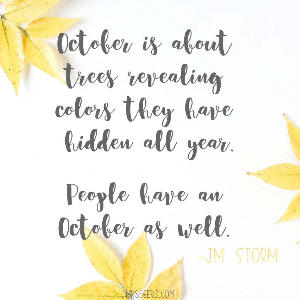 October ELA Favorites for Middle School