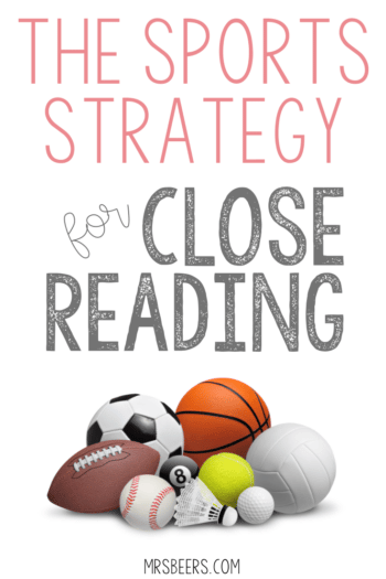 Using Sports Reading Passages to Boost Close Reading Skills
