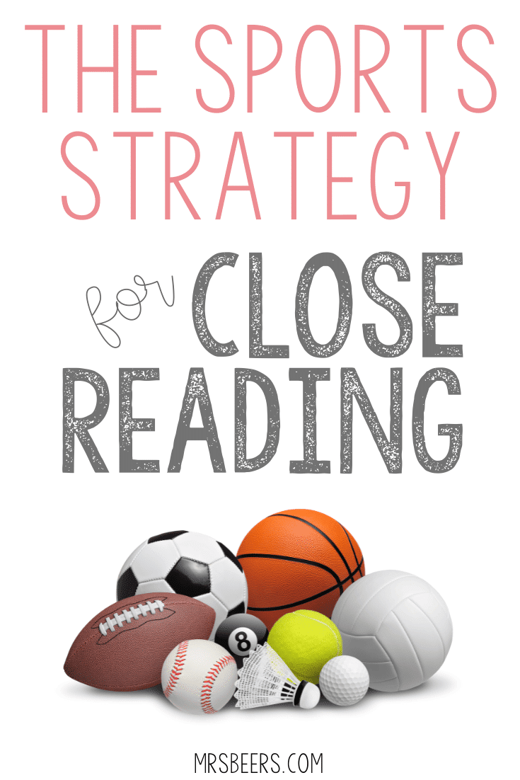 Using Sports Reading Passages to Boost Close Reading Skills