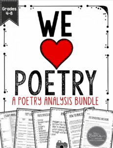 Poetry Analysis for Middle School Students