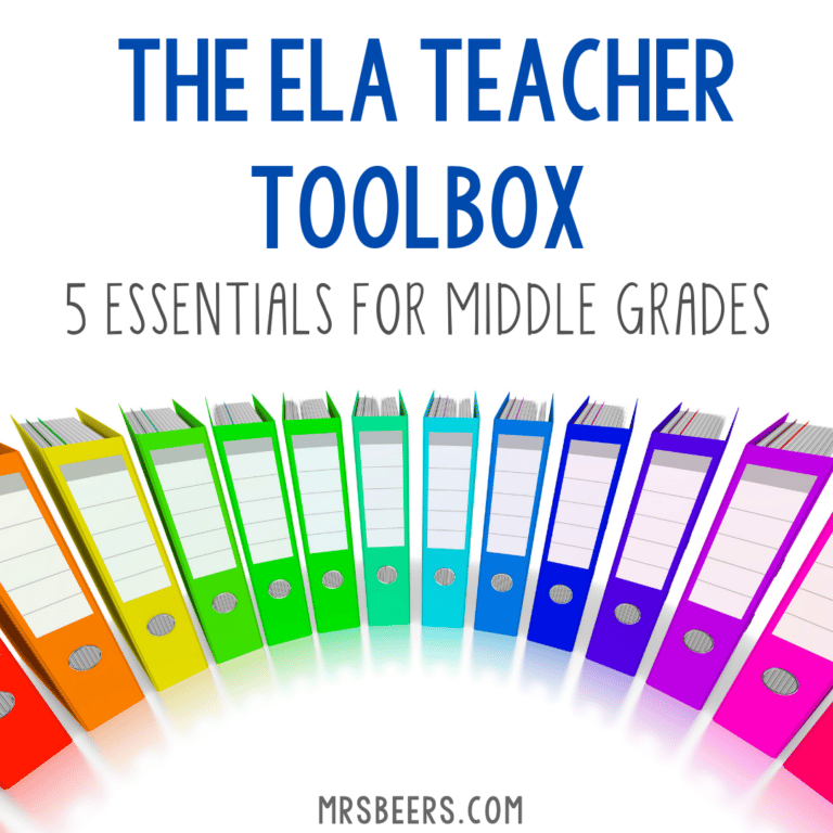 The ELA Teacher Toolbox