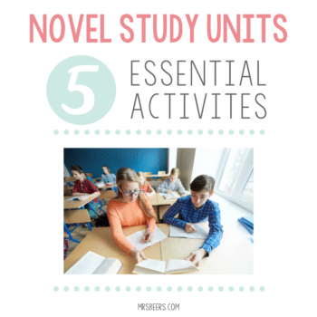 5 Essential Activities for Novel Study Units