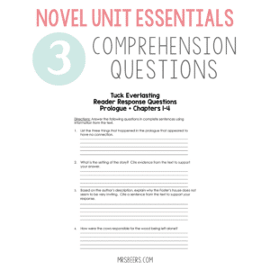 5 Essential Activities for Novel Study Units
