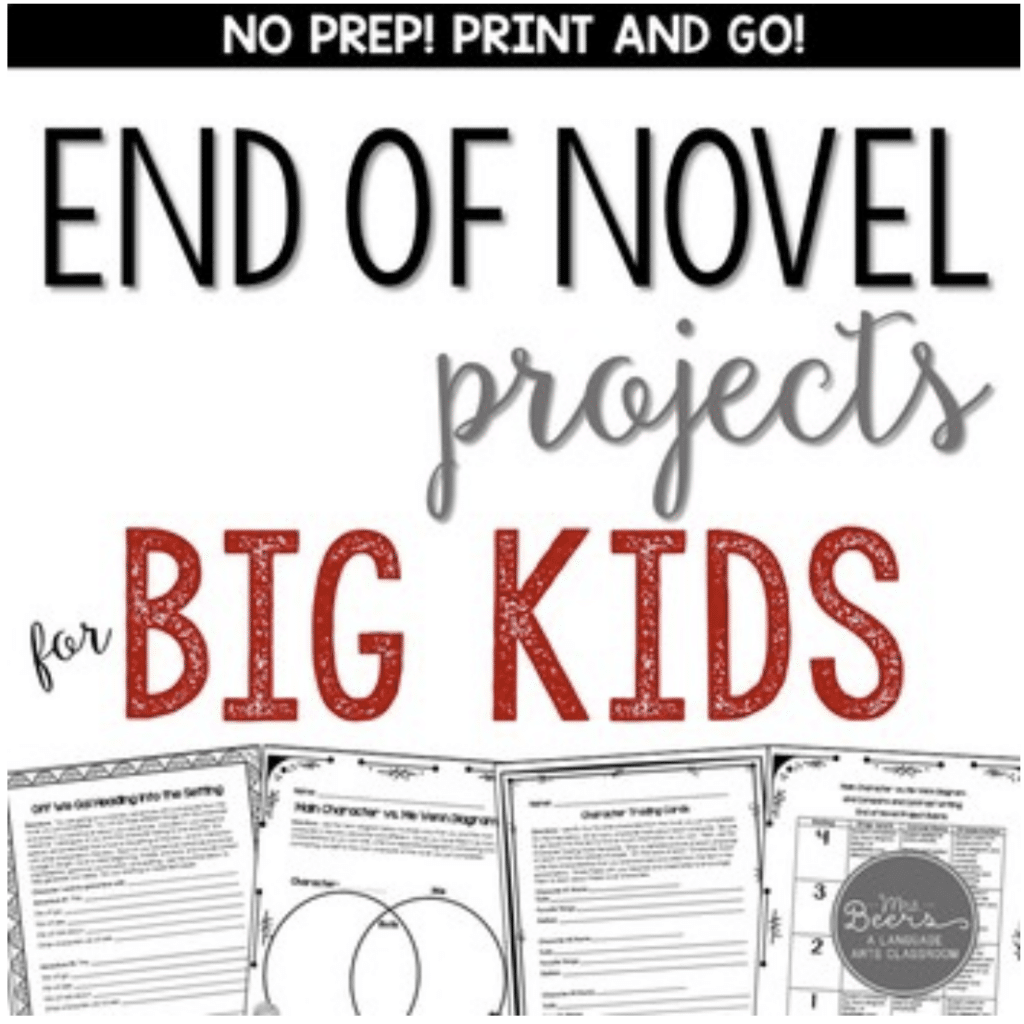 5 Essential Activities for Novel Study Units