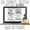 Back to School Digital Activities for ELA Classrooms