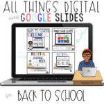 Back to School Digital Activities for ELA Classrooms