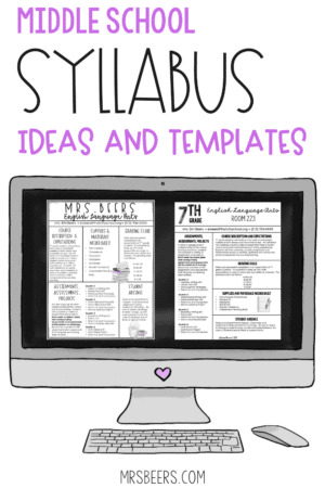 Middle School Syllabus MADE EASY!