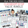 ELA Classroom SetUp Made Easier