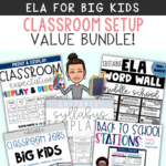 ELA Classroom SetUp Made Easier