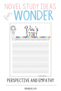 3 Activities to Enhance Your Wonder Novel Study