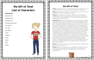 A Thanksgiving Reader's Theater for Middle Grades!