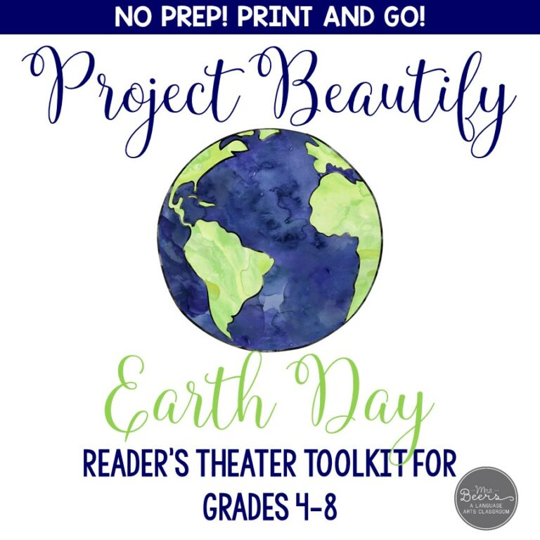 Earth Day Activities for Middle School: Reader's Theater, Crafts, and ...