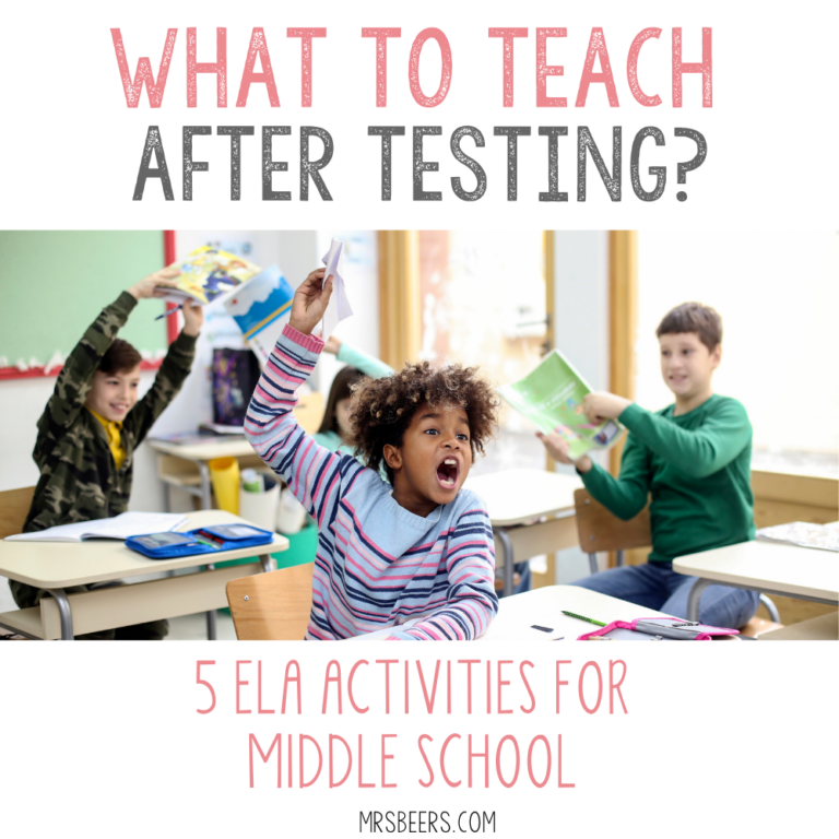What to Teach After Testing: ELA Activities Students Love!