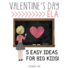 5 Easy ELA Ideas for Valentine's Day