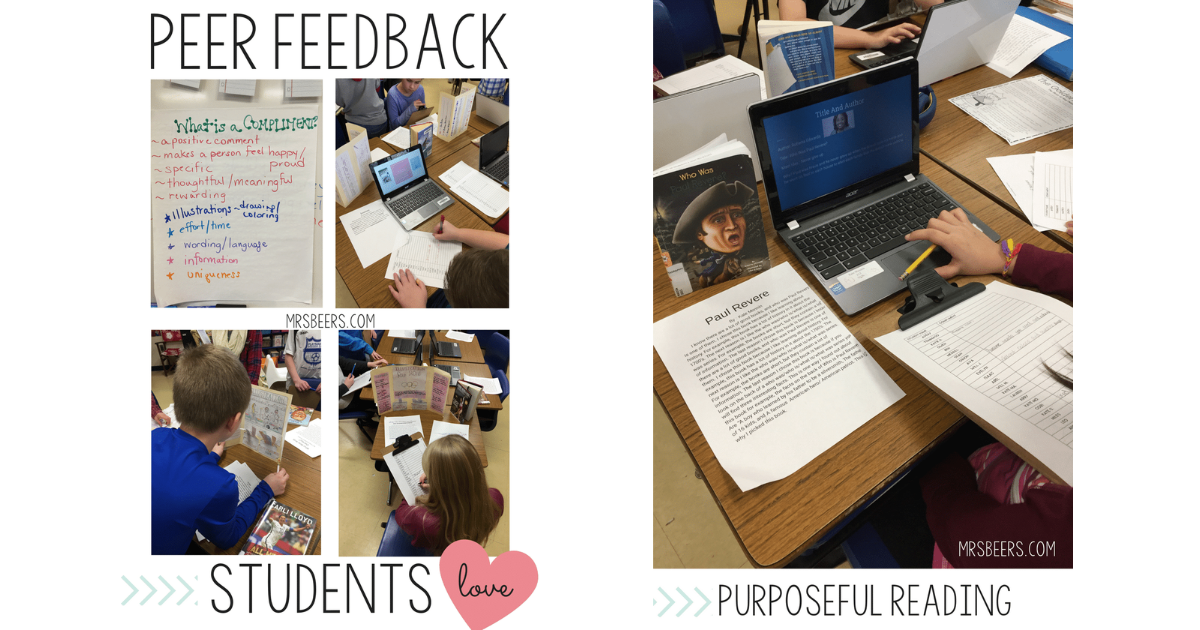 Peer Feedback Ideas for the Classroom