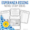 Esperanza Novel Study Ideas for Teachers